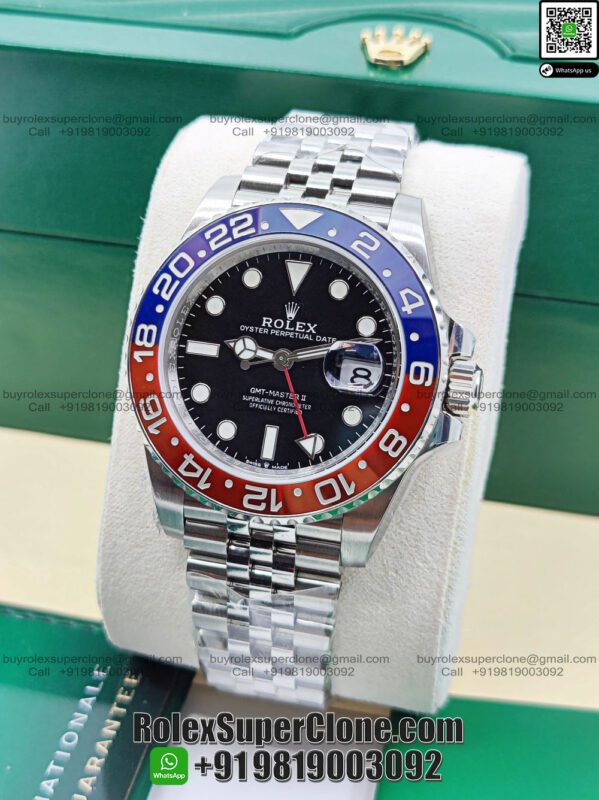 Rolex GMT Master 2 Pepsi Super Clone Swiss Replica Watches